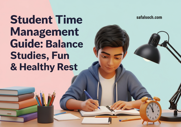 Time Management For Students: Best Guide To Balance Study, Fun & Rest