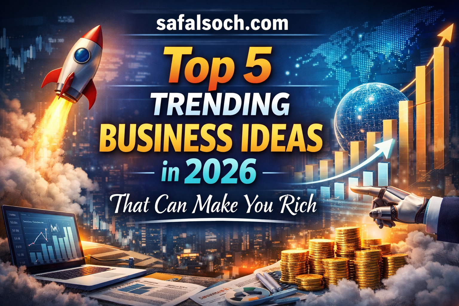 Top 5 Trending Business Ideas In 2026 That Can Make You Rich